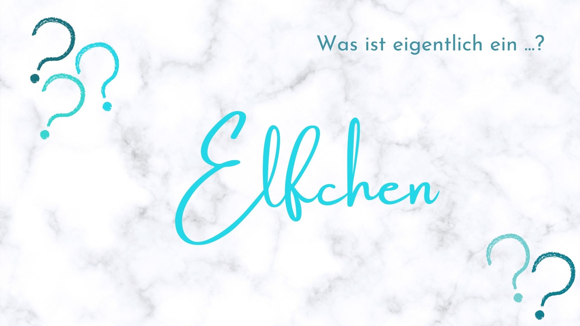 Was ist eigentlich ein "Elfchen"?